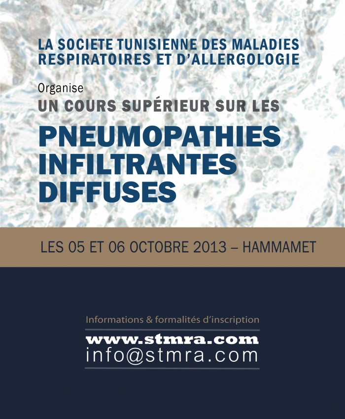 Société Tunisienne des Maladies Respiratoires et d'Allergologie STMRA ...